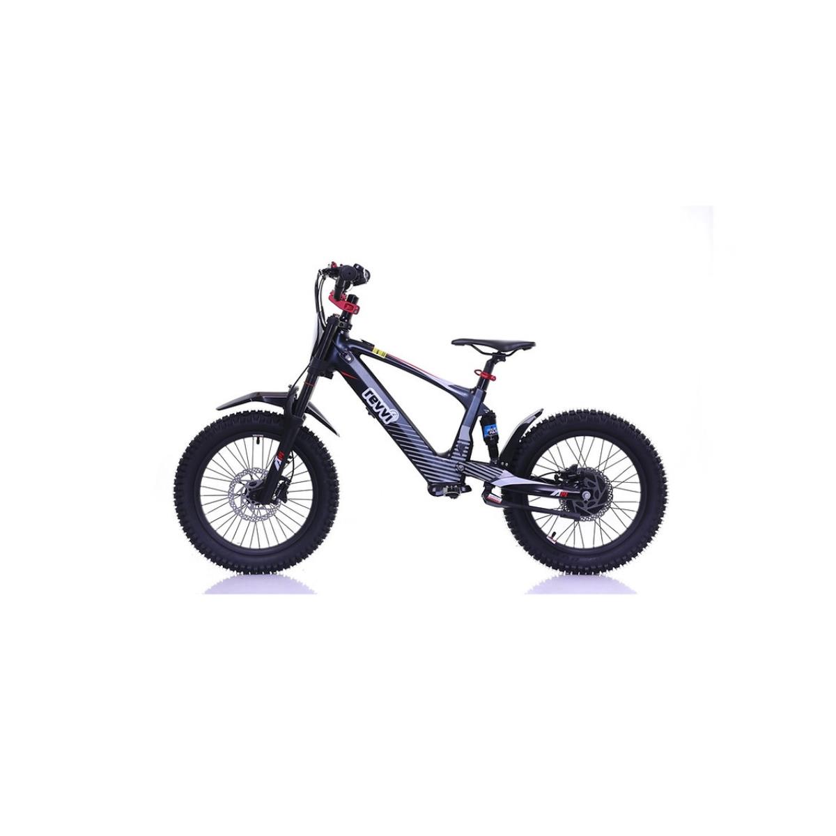 Revvi 18" Electric Balance Bike - BLACK BLACK (18 BLACK ) - Scoot n Skates