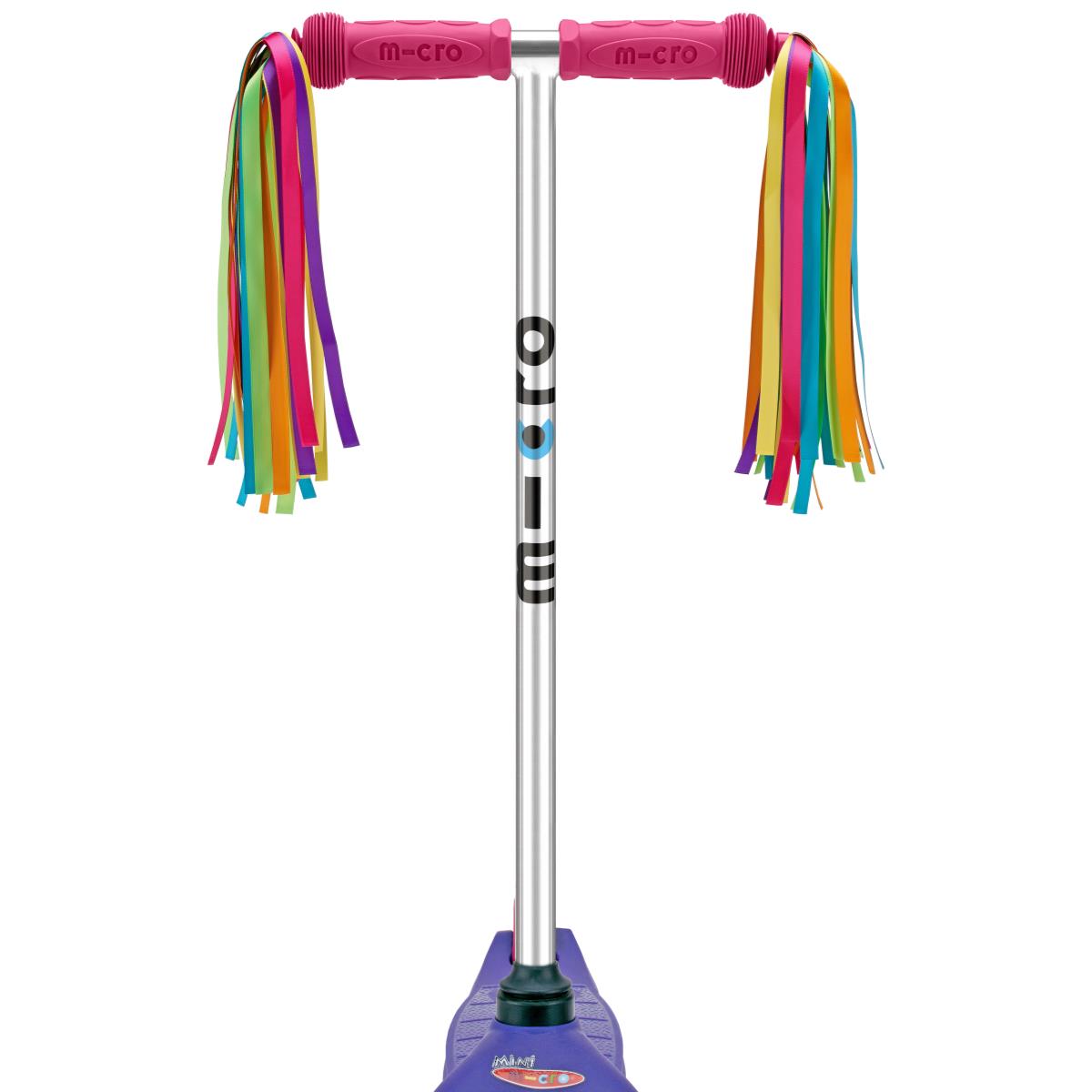 Micro Scooter Ribbons: Rainbow (Neon Ribbons) - Scoot n Skates